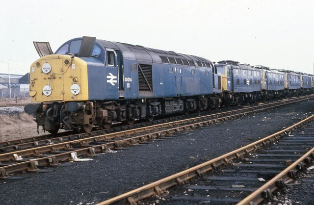 COLOUR SLIDE, BR Class 40, 40014, BR Blue livery £1.15 - PicClick UK