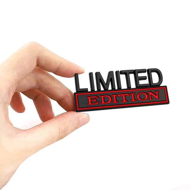 3D LIMITED EDITION Logo Car Emblem Badge Sticker Decal Accessories ...
