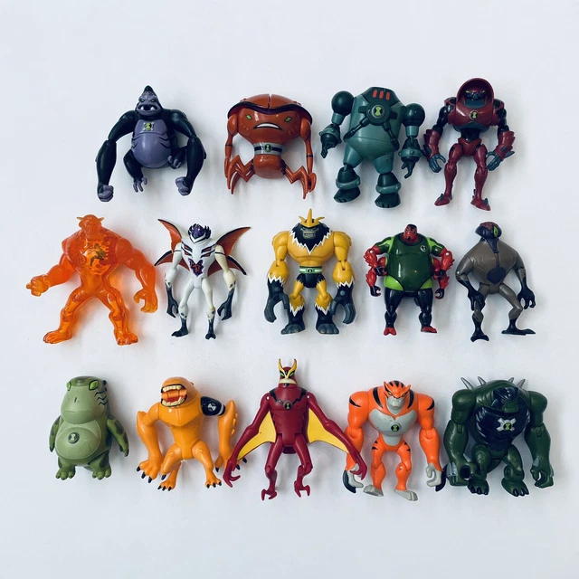 BEN 10 ACTION Figures Bundle Cartoon Network Bandai Ben 10 Toys Mixed ...