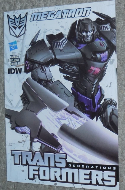 TRANSFORMERS GENERATIONS MEGATRON 30TH Anniversary COMIC BOOK Part £24. ...