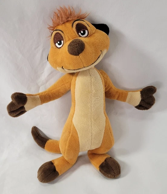 DISNEY STORE TIMON Meerkat Plush The Lion King 10'' Stuffed Animal Toy ...