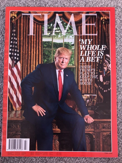 DONALD TRUMP USA President Time Magazine 2019 Excellent Condition £59. ...