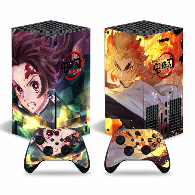 DEMON SLAYER: KIMETSU no Yaiba anime Xbox Series X skin adesivo ...