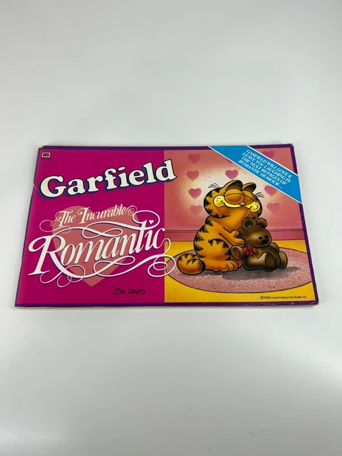 GARFIELD THE INCURABLE Romantic comic book vintage Jim Davis 1986 ...