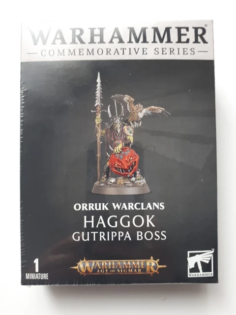 LIMITED EDITION HAGGOK Gutrippa Boss Orruk Warclans Warhammer AoS EUR ...