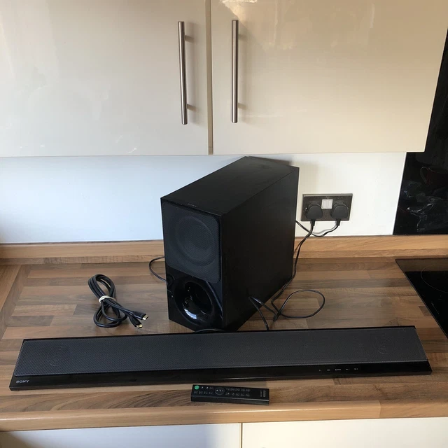 SONY SA-CT390 SOUNDBAR & SA-WCT390 Subwoofer & Remote - Tested ...
