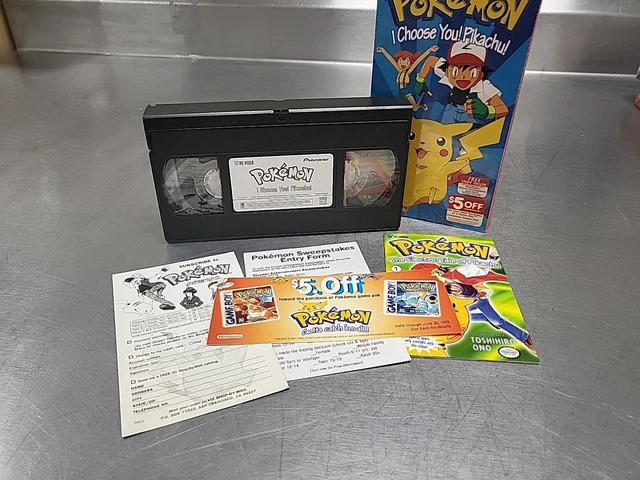 POKEMON VOL. 1: I Choose You Pikachu (VHS, 1998, Dubbed) £93.43 ...