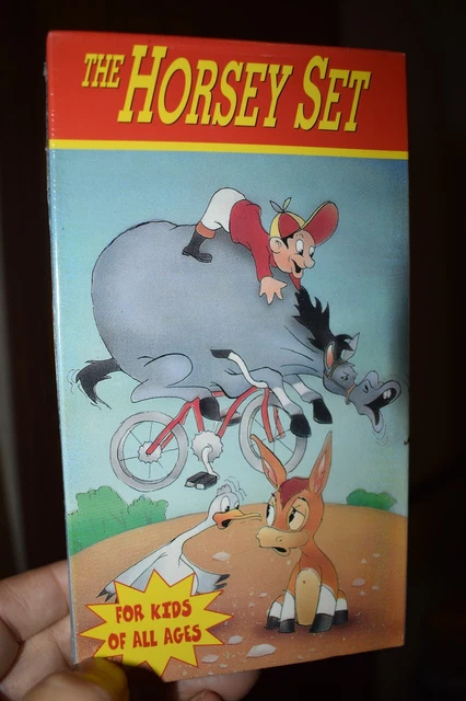 THE HORSEY SET (VHS 1997) Ups and Down Derby Vitamin Hay Hysterical ...