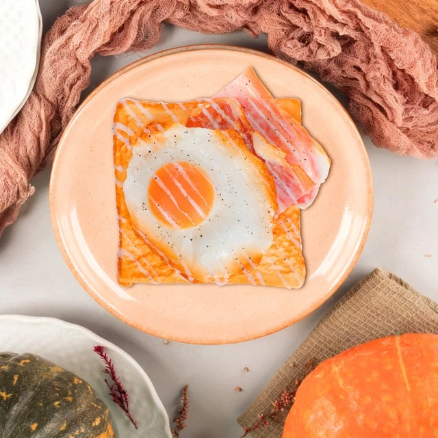 SIMULATION CROISSANT BREAD Realistic Food Artificial Toast Model $28.47 ...