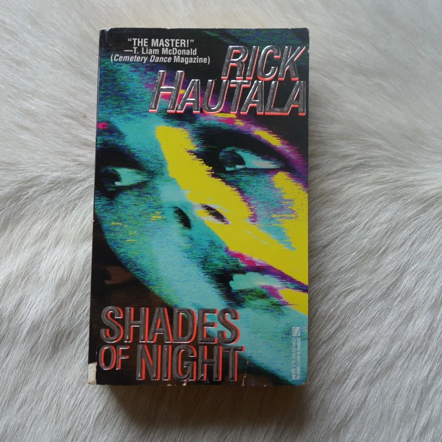 VINTAGE RICK HAUTALA Shades of Night First Edition Vintage Horror Book ...