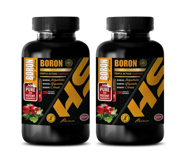 BRAIN AND MEMORY - BORON COMPLEX - boron complex 3mg 2B $43.54 - PicClick