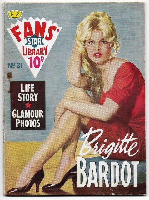 BRIGITTE BARDOT - Fans' Star Library - N°21 - Life Story - Glamour ...