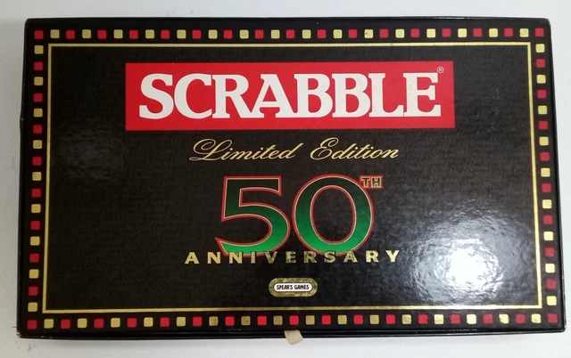 Parker Brothers Scrabble Diamond Anniversary Edition Game Hasbro ...