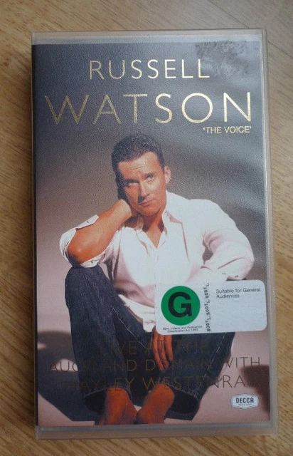 RUSSELL WATSON THE Voices VHS Video Tape Live at the Auckland Hayley ...