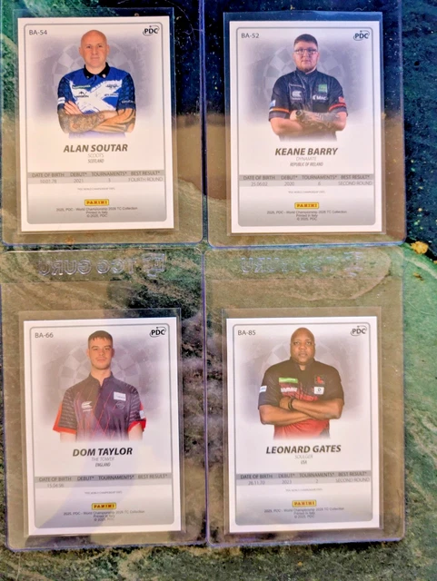PANINI PDC DARTS World Championship 2026 - Cracked Ice / Pink Sparkle ...