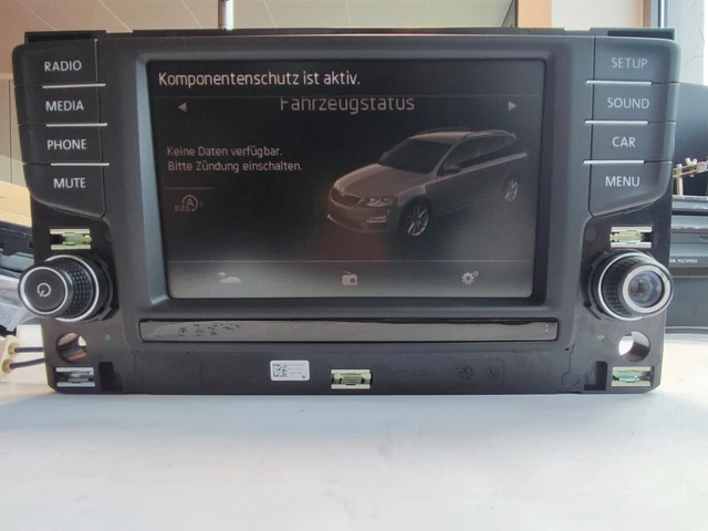 GENUINE VW GOLF 7 Passat Display Navi Screen LCD Monitor Touch ...