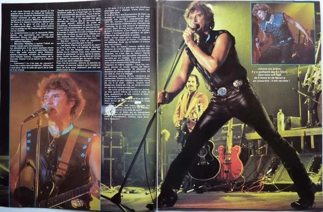 JOHNNY HALLYDAY = Coupure De Presse 3 Pages 1982 / Clipping EUR 5,00 ...
