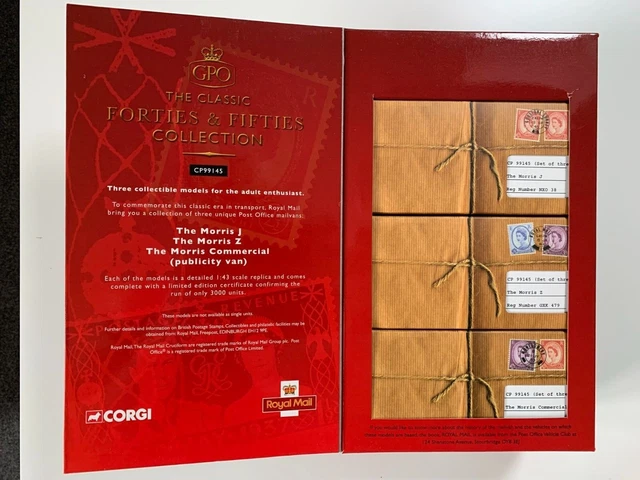 CORGI GPO CLASSIC Forties & Fifties Van Collection - Royal Mail Gift ...