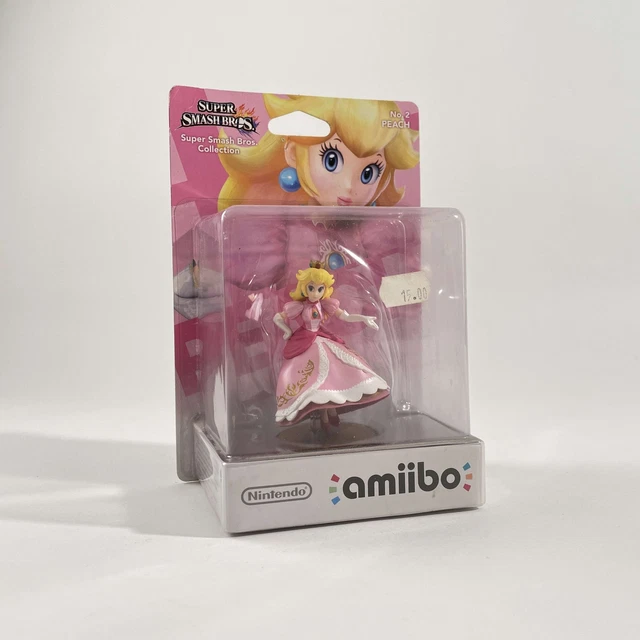 FIGURINE AMIIBO NO. 2 Peach (Super Smash Bros. Collection) EUR Neuf sous Blister EUR 44,89 ...