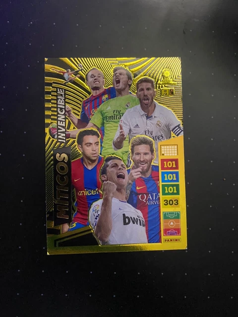 CARTA MITICOS 2022-2023 Adrenalyn (Lionel Messi, Xavier Hernandez, etc ...
