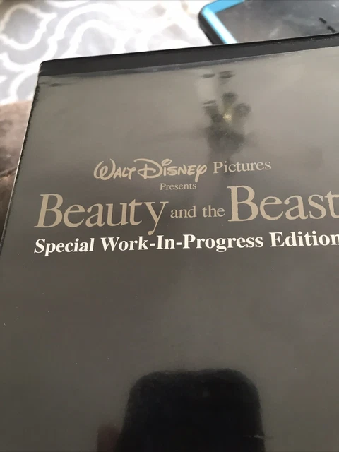 RARE BEAUTY AND the Beast VHS Special Work-In-Progress Edition Academy ...