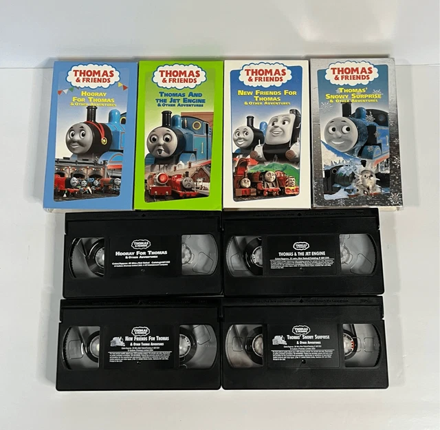 THOMAS THE TANK Engine Thomas & Friends VHS Tape Lot of (4) Video Tapes ...