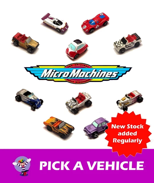 MICRO MACHINES GALOOB / Hasbro ~ LOADS TO CHOOSE FROM ~ Various ...