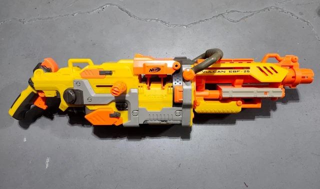 NERF N-STRIKE VULCAN EBF-25 Automatic Chain-fed Blaster (*see notes ...