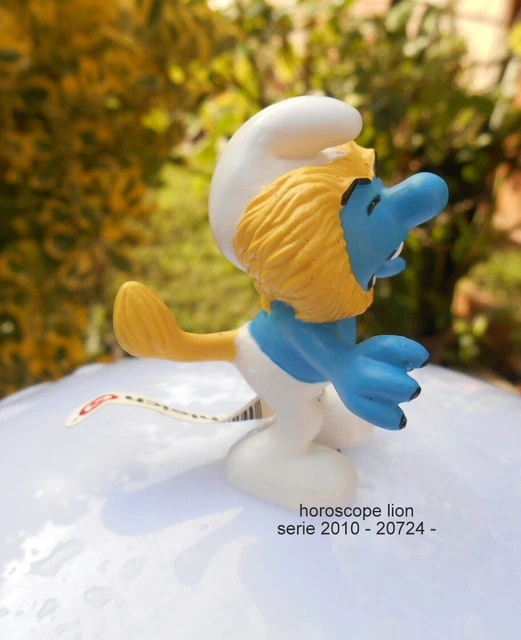 20724 SCHTROUMPF LION smurf horoscope pitufos puffo puiffi ...