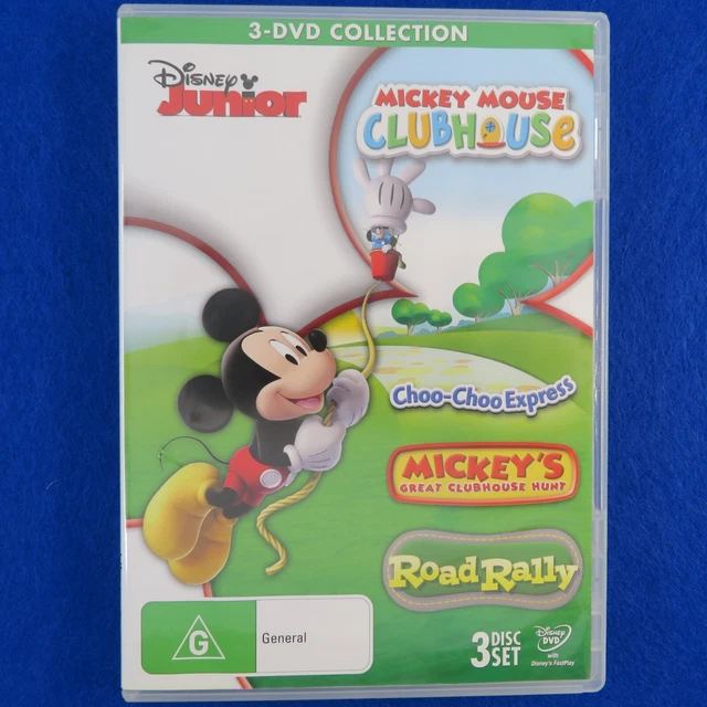 MICKEY MOUSE CLUBHOUSE Triple Pack - DVD - Region 4 - Fast Postage !! £ ...