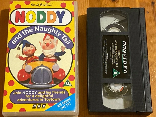 NODDY AND THE Naughty Tail Enid Blyton Childrens programme VHS Video ...