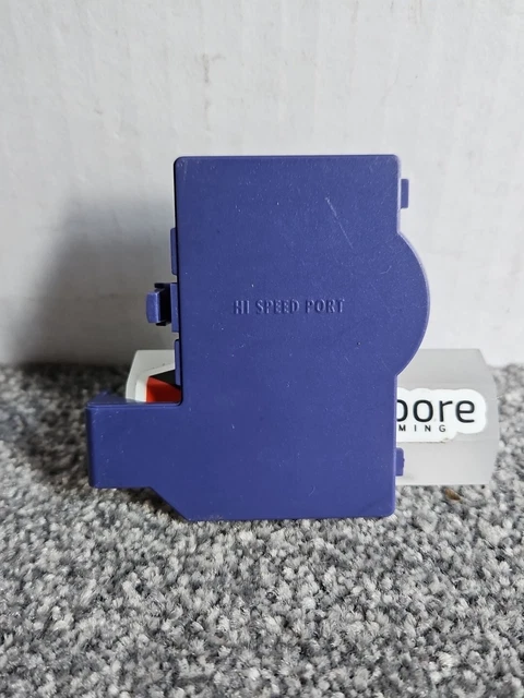 NINTENDO GAMECUBE HI Speed Port Cover Part Official - Indigo Purple £6. ...