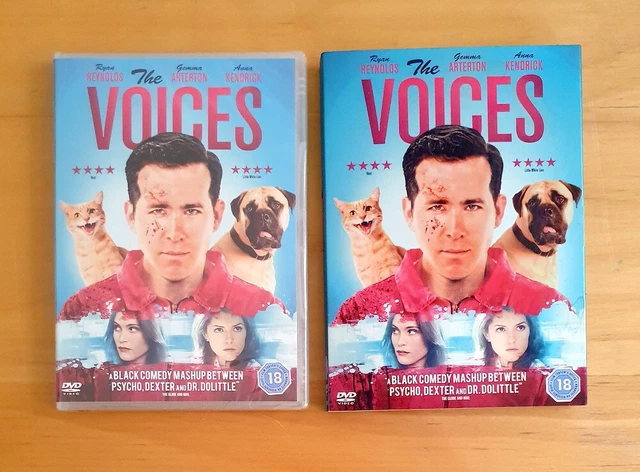 THE VOICES DVD Ryan Reynolds Gemma Arterton Anna Kendrick New & Sealed ...
