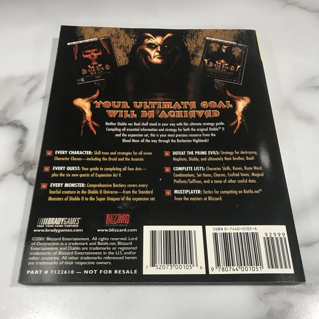 DIABLO II : Ultimate Strategy Guide by Bart G. Farkas $16.66 - PicClick CA