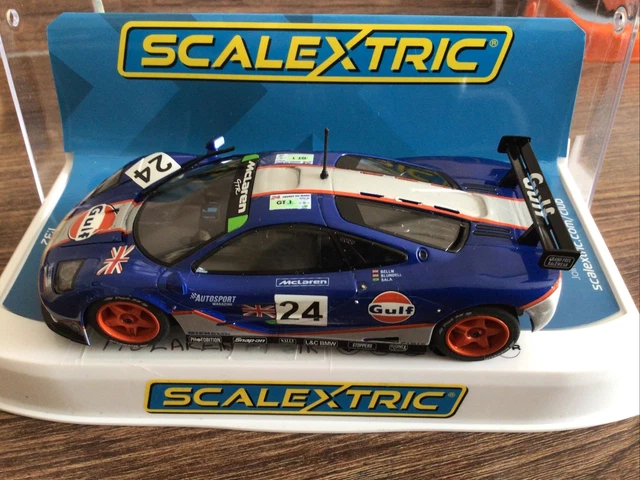 SCALEXTRIC GULF Livery mclaren f1 gtr c3969 £61.00 - PicClick UK