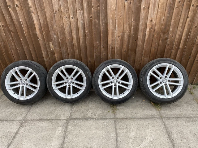 VW GOLF MK7 Gti-Gtd 17"Inch Alloy Wheels With Tyres £390.00 - PicClick UK