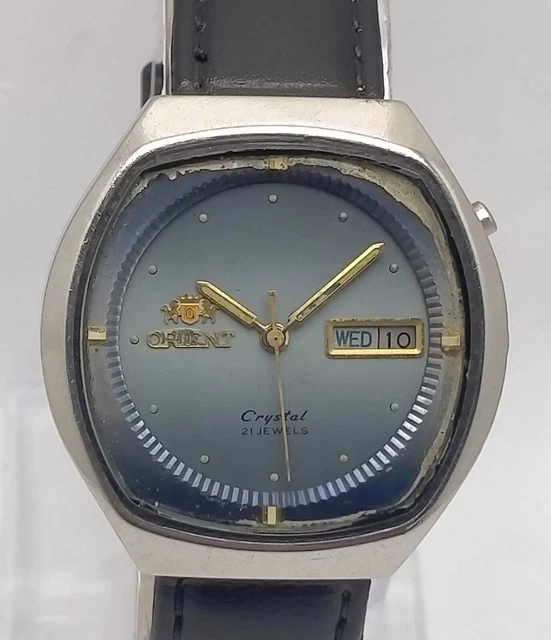 ORIENT CRYSTAL CAL.46941 Orologio da uomo automatico giorno/data ...