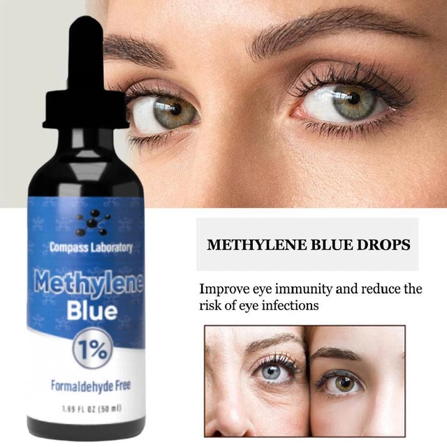 100% PURE METHYLENE Blue Drops - Pharmaceutical Grade 60ML HO T Z5V2 ...