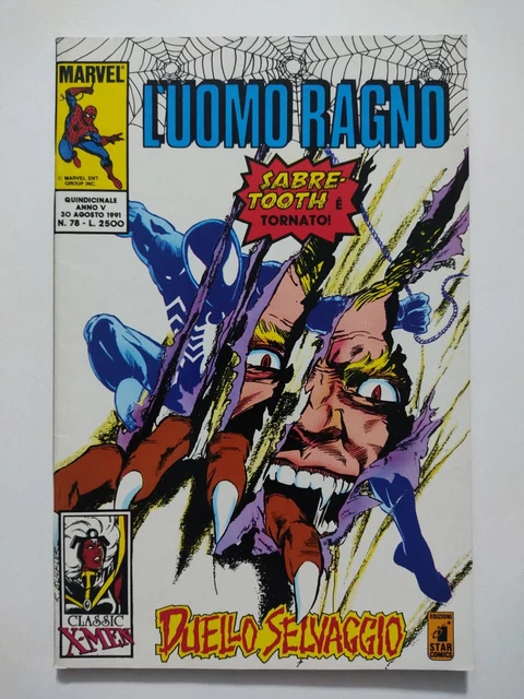 L'UOMO RAGNO N.78 Star Comics 1991 EUR 6,00 - PicClick IT