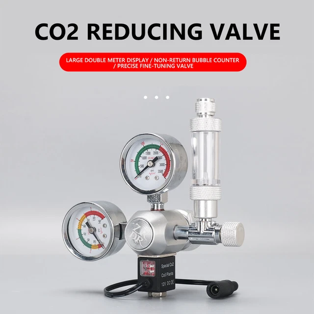 DIY CO2 REACTION Control System High Precision Solenoid Valve Kits for ...