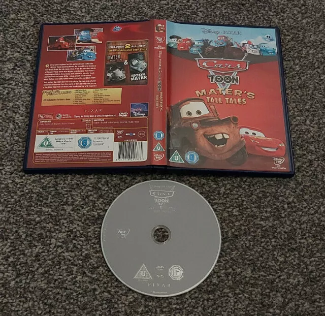 WALT DISNEY PIXAR Cars Toon Mater's Tall Tales Kids Children Pal Dvd ... WALT DISNEY PIXAR Cars Toon Mater's Tall Tales Kids Children Pal Dvd ...