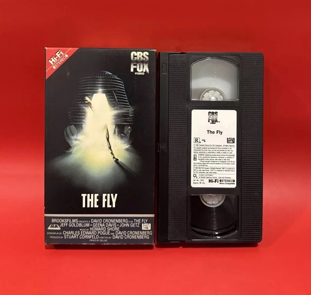 THE FLY (VHS, 1987) Horror - CBS/Fox Video - Jeff Goldblum £15.34 ...