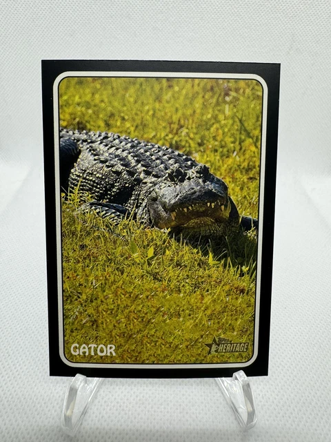 RON GUIDRY 2024 Topps Heritage 1975 Zoo's Who Stick On GATOR #75Z-18 ...