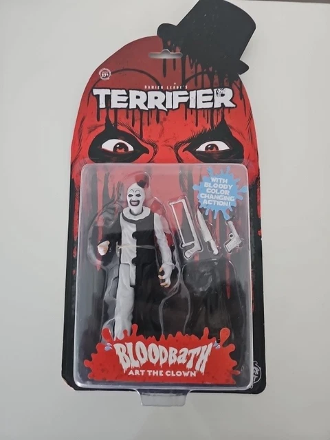 TERRIFIER BLOODBATH ART The Clown Action Figure MINT/NEW Trick or Treat ...