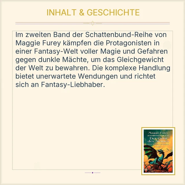 MAGGIE FUREY SCHATTENBUND 2 Taschenbuch Fantasy Roman Mystische ...