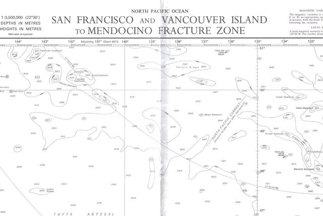 CARTE DU SYSTÈME De Fissures De San Francisco Et De Vancouver Island ...
