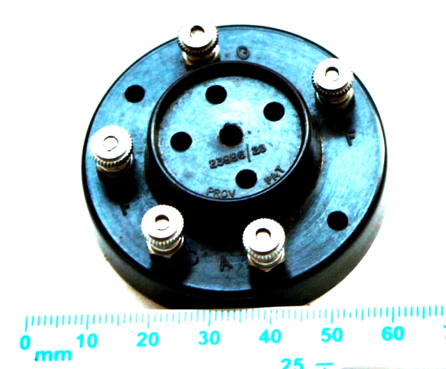 VINTAGE B4/B5 Surface Mounting Valve Base - With Screw Terminals - £12. ...