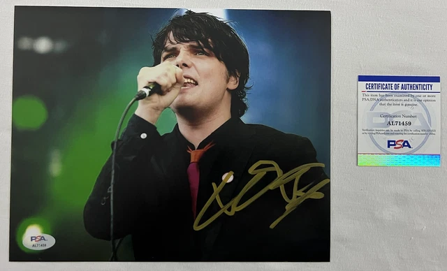 My Chemical Romance Autographed Photo FOR SALE! - PicClick UK