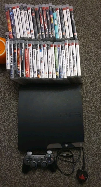 SONY PLAYSTATION 3 PS3 120GB Slim CECH-2003A - Bundle 39 Games 1 ...