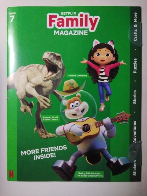BRAND NEW NETFLIX Family Magazine Issue 7 More Friends Inside! FREE ...